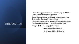 IR SPECTROSCOPY Presentation.pptx