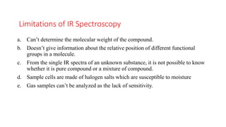 Ir spectroscopy slide | PDF