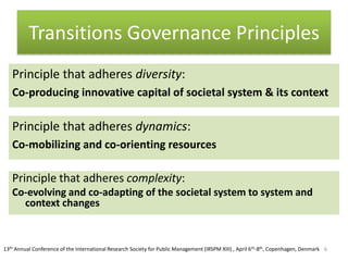 Transitions Governance and Public Administration | PPTX