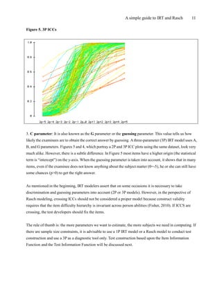 A Simple Guide to the Item Response Theory (IRT) and Rasch Modeling | PDF