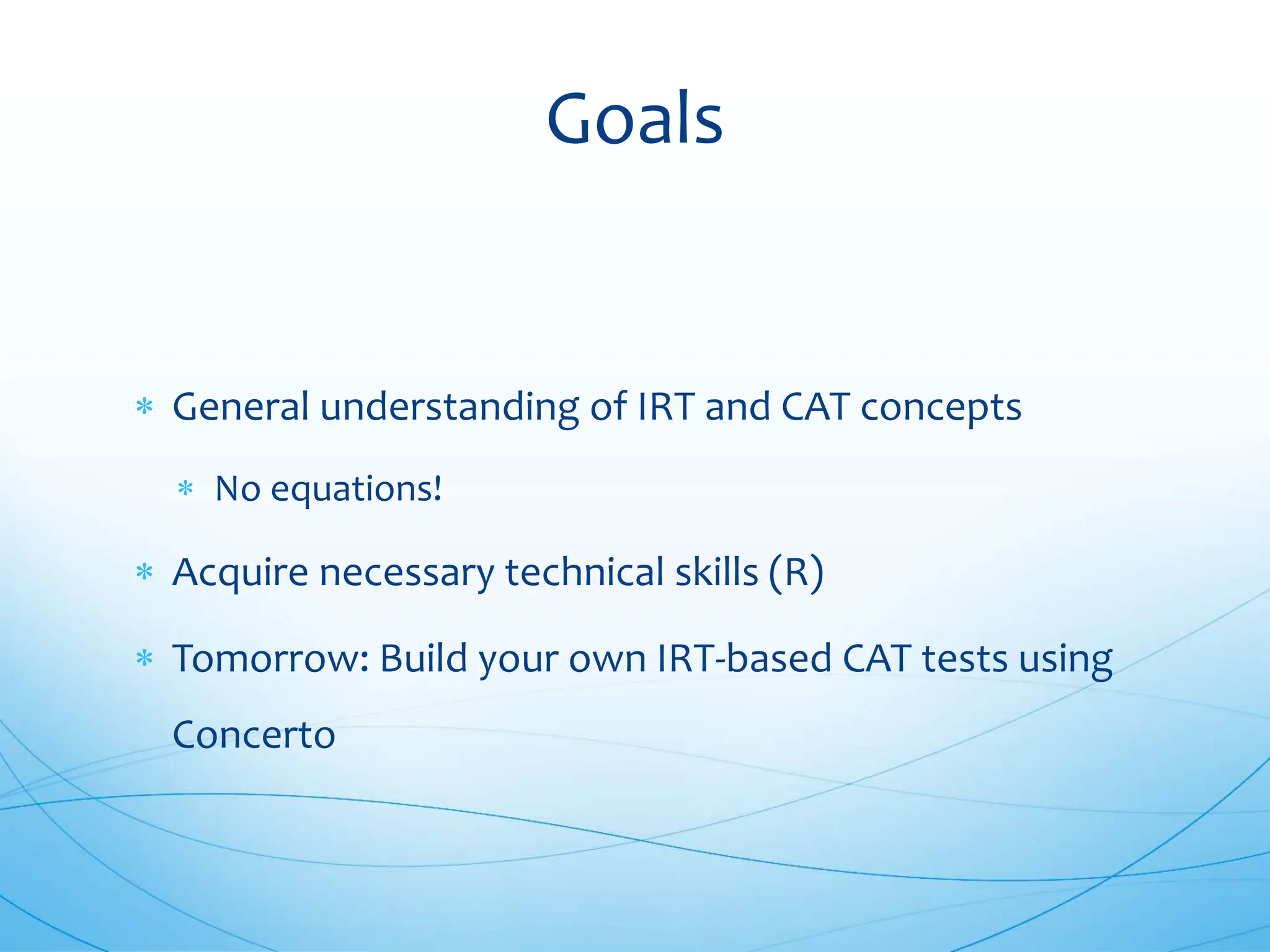 ItemResponseTheory+ComputerizedAdaptiveTesting.pptx