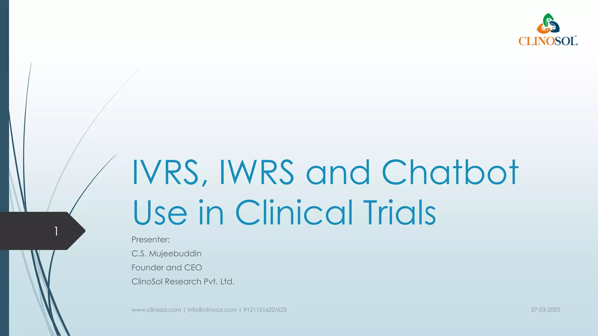 IRT in Clinical Trials (IxRS)_IVRS_IWRS in Clinical Trials | PDF
