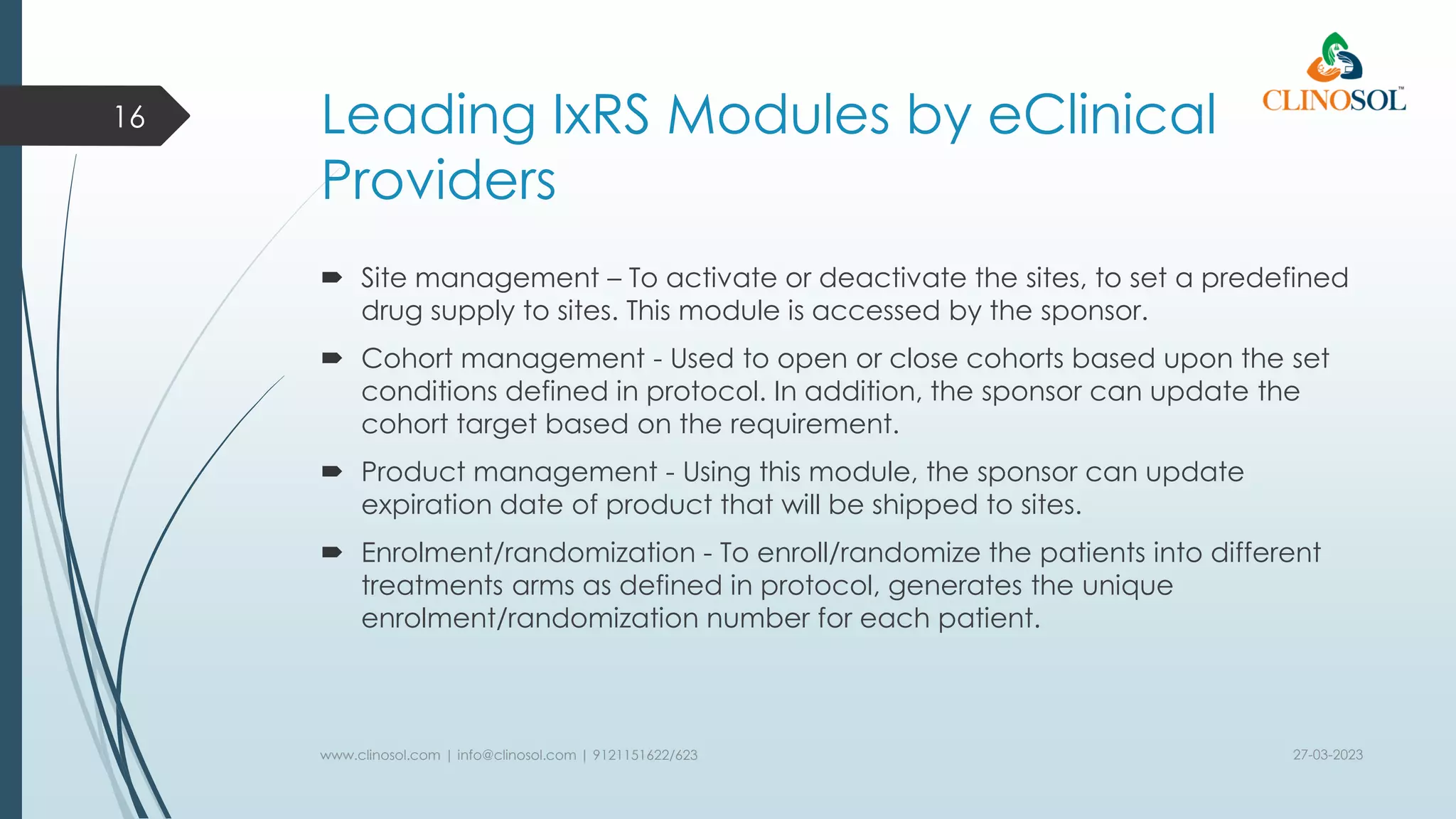IRT in Clinical Trials (IxRS)_IVRS_IWRS in Clinical Trials | PDF