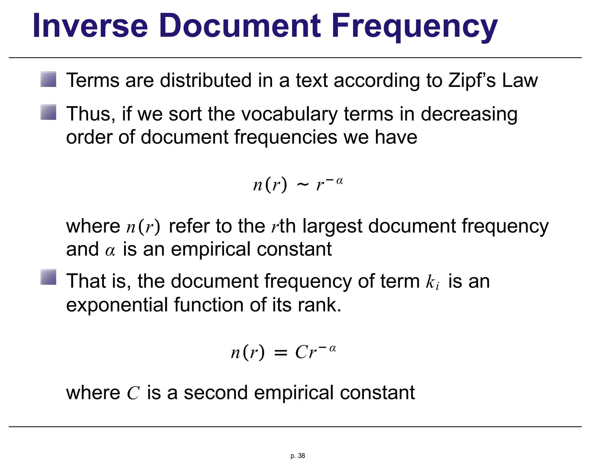 JM Information Retrieval Techniques Unit II | PPT