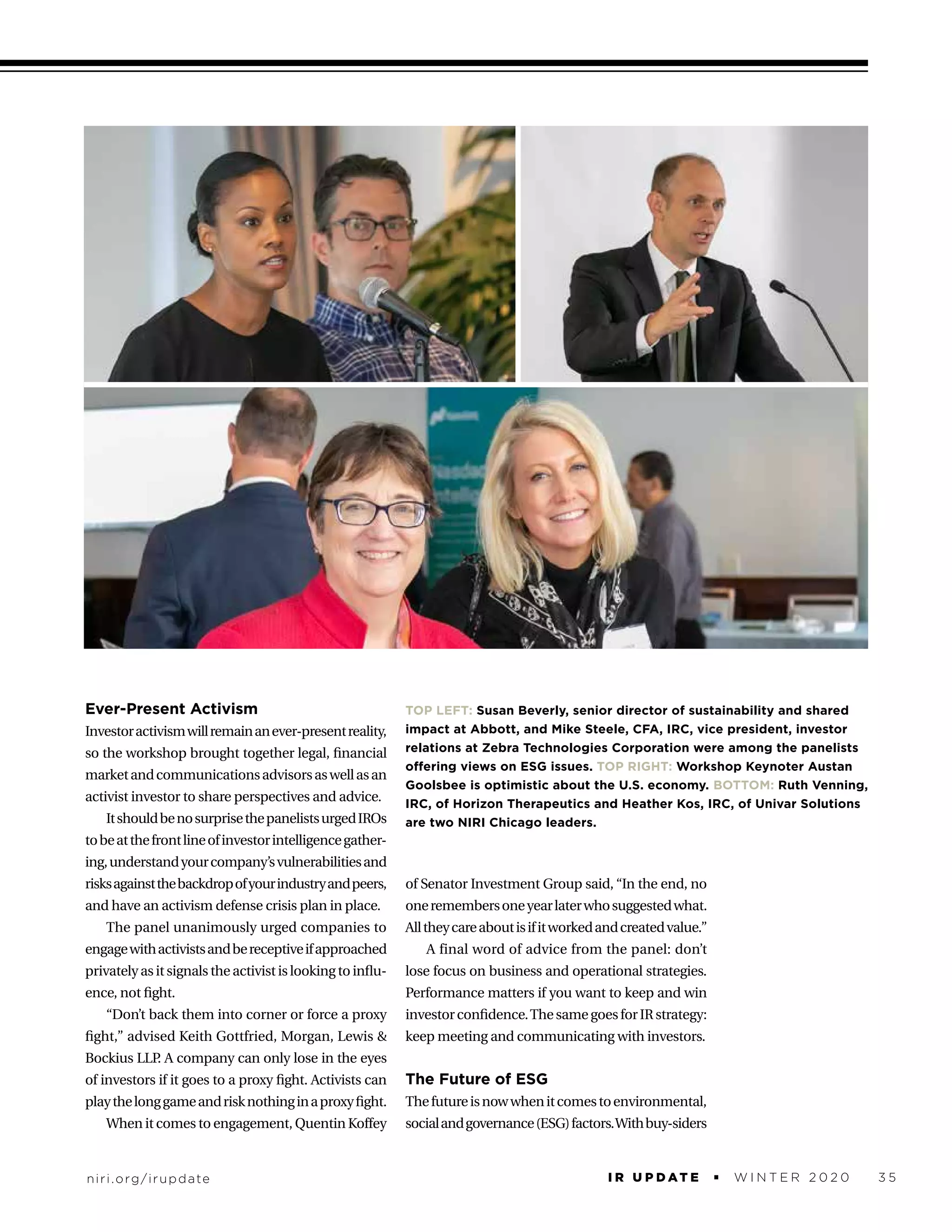 Future Ready - IR Update: Winter 2020 | PDF