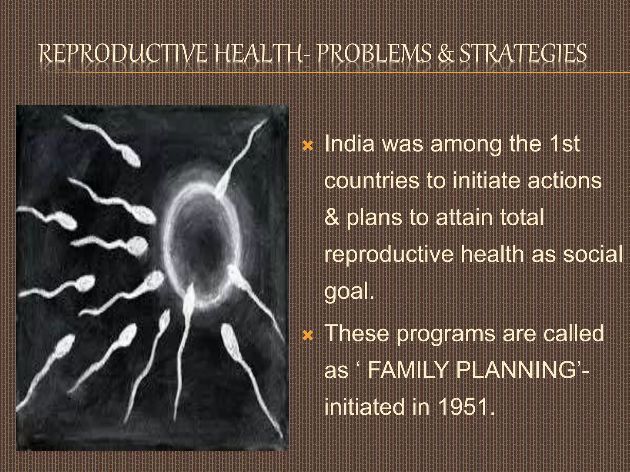 Reproductive health- class 12 cbse | PPTX