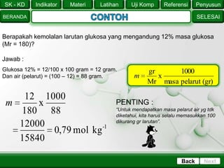 Sifat-sifat Koligatif Larutan | PPTX