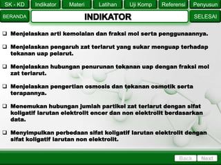Sifat-sifat Koligatif Larutan | PPTX
