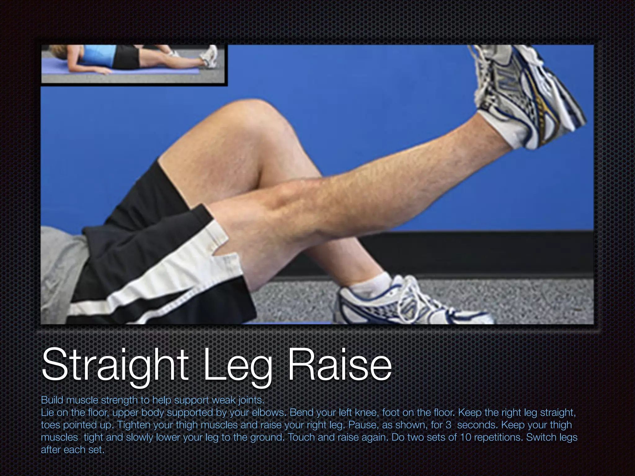 Exercises for Knee Osteoarthritis (from WebMD) | PDF