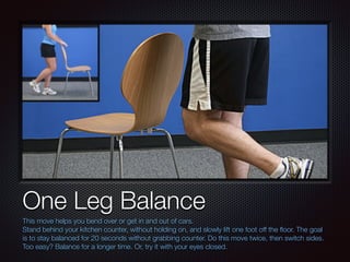 Exercises for Knee Osteoarthritis (from WebMD) | PDF