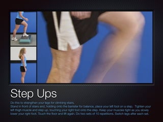Exercises for Knee Osteoarthritis (from WebMD) | PDF