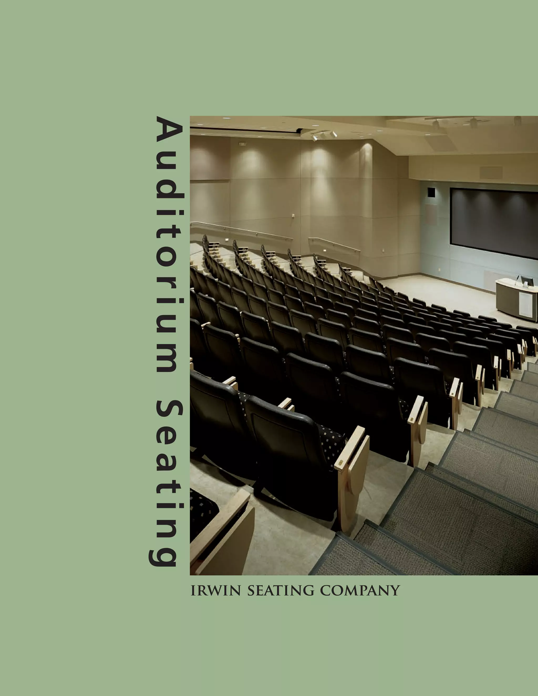Irwin Seating Auditorium Brochure (2008 Edition) | PDF