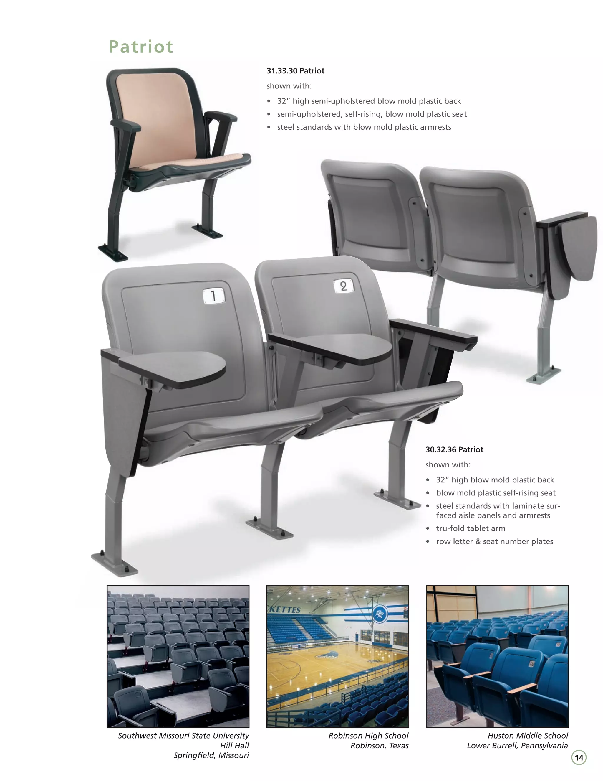 Irwin Seating Auditorium Brochure (2008 Edition) | PDF