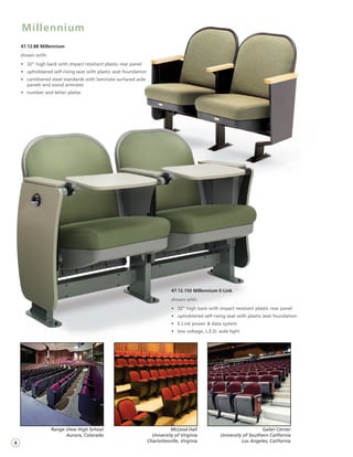 Irwin Seating Auditorium Brochure (2008 Edition) | PDF