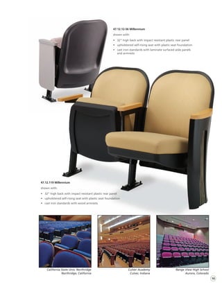 Irwin Seating Auditorium Brochure (2008 Edition) | PDF