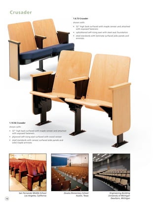 Irwin Seating Auditorium Brochure (2008 Edition) | PDF