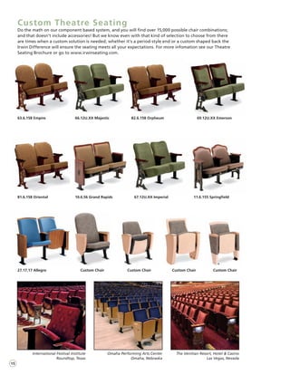 Irwin Seating Auditorium Brochure (2008 Edition) | PDF