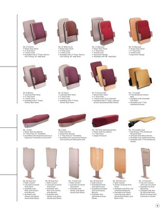 Irwin Seating Auditorium Brochure (2008 Edition) | PDF