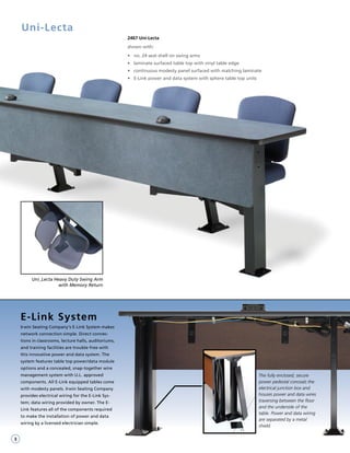Irwin Seating Lecture Room Brochure (2008 Edition) | PDF