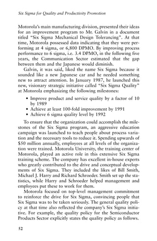 Is 09 six-sigma | PDF | Mechanical and Industrial Engineering Industry ...