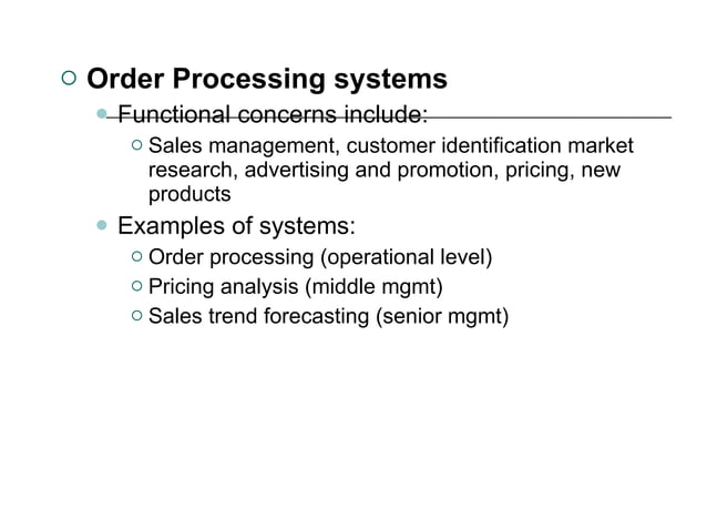 Types of business function information systems | PPT | Business ...