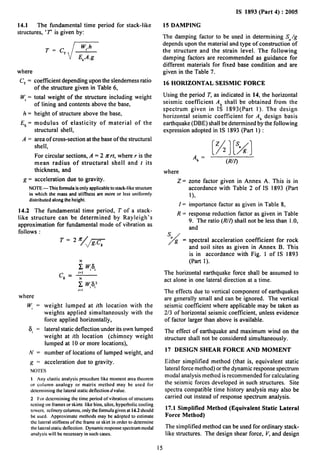 Is.1893.4.2005 | Civil Engineering Industry | Industries