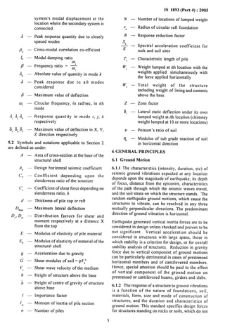 Is.1893.4.2005 | Civil Engineering Industry | Industries