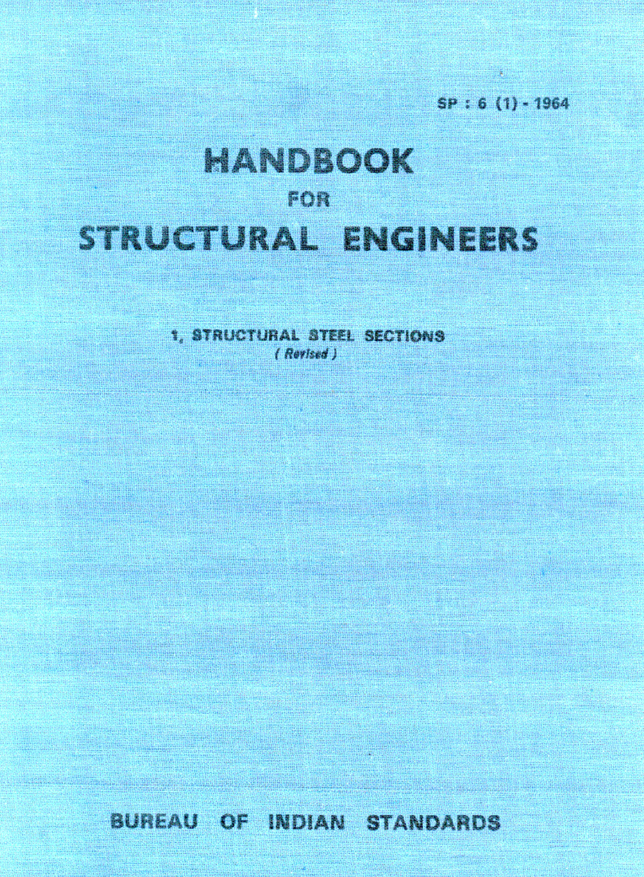 IS. SP .6.1.1964 | PDF