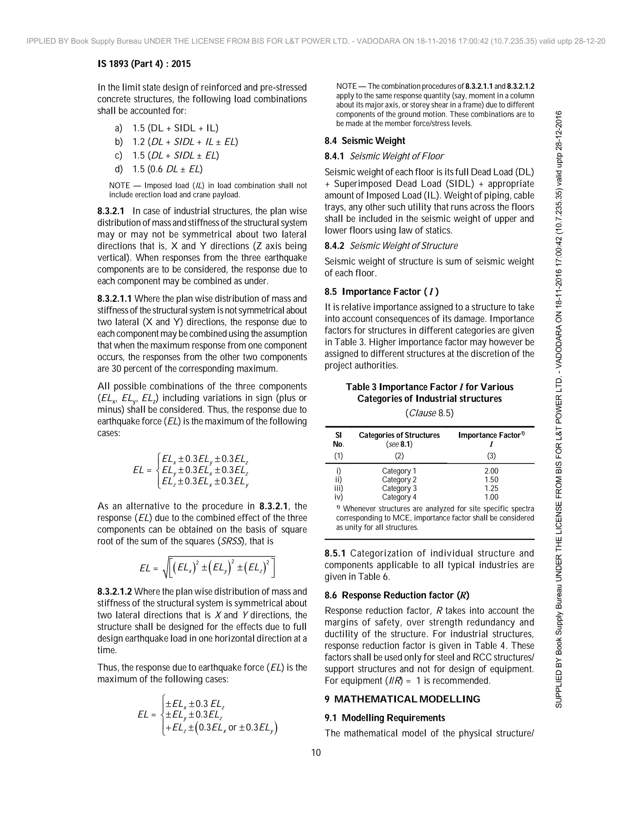 Is 1893-part-4-2015 | PDF