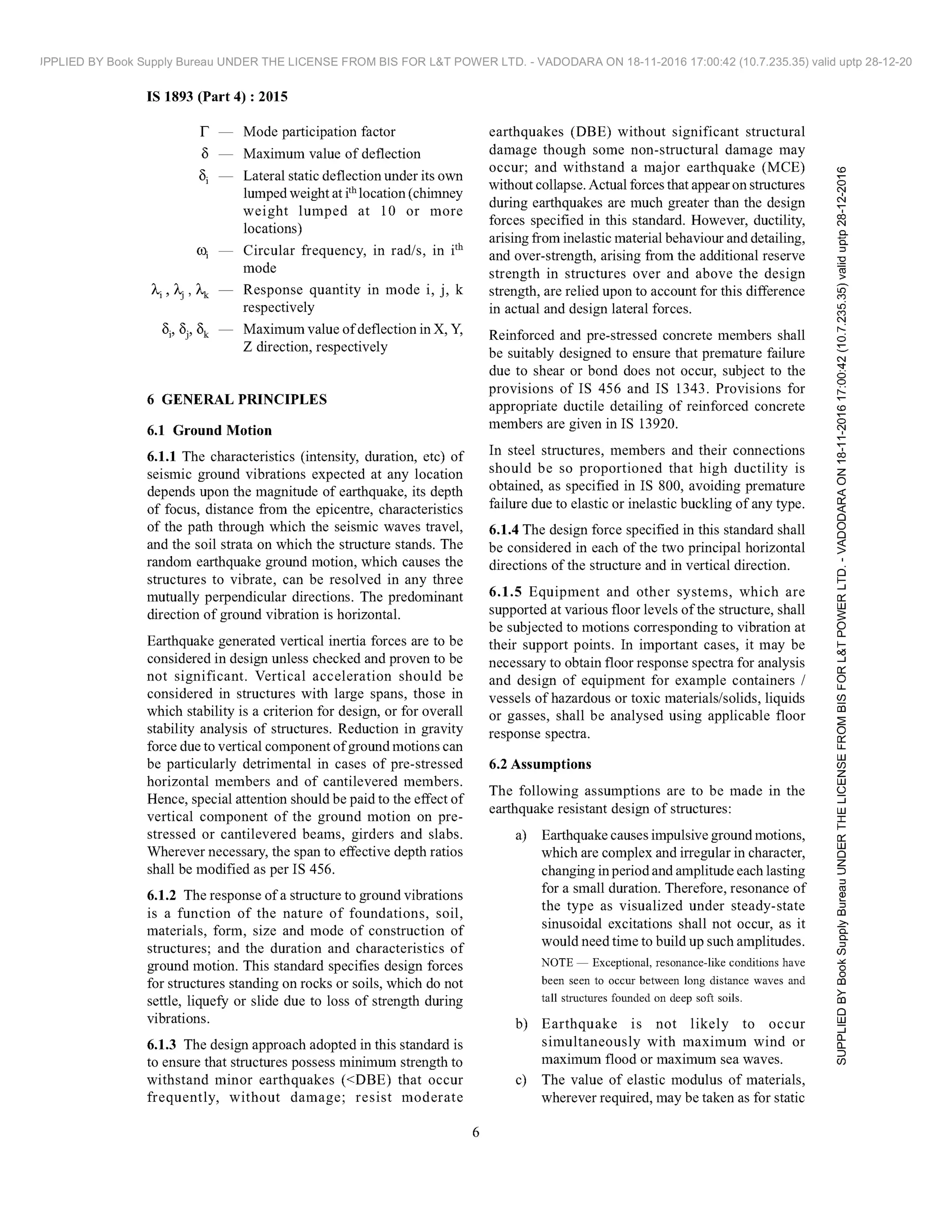 Is 1893-part-4-2015 | PDF