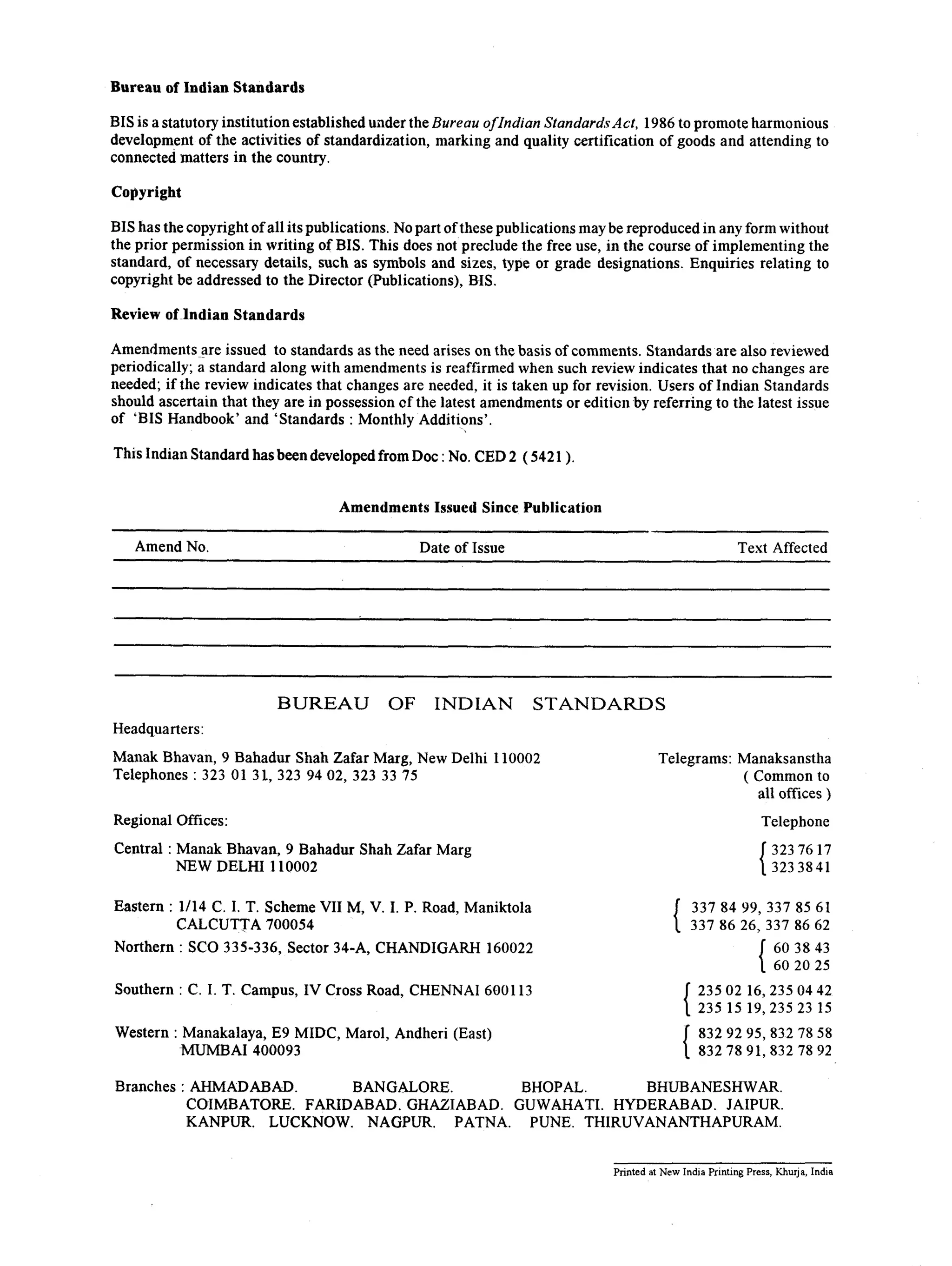 IS 9103 1999 Code for specification of admixtures mainly for chemical ...
