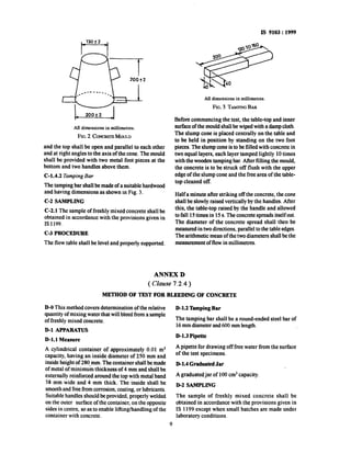 IS 9103 1999 Code for specification of admixtures mainly for chemical ...