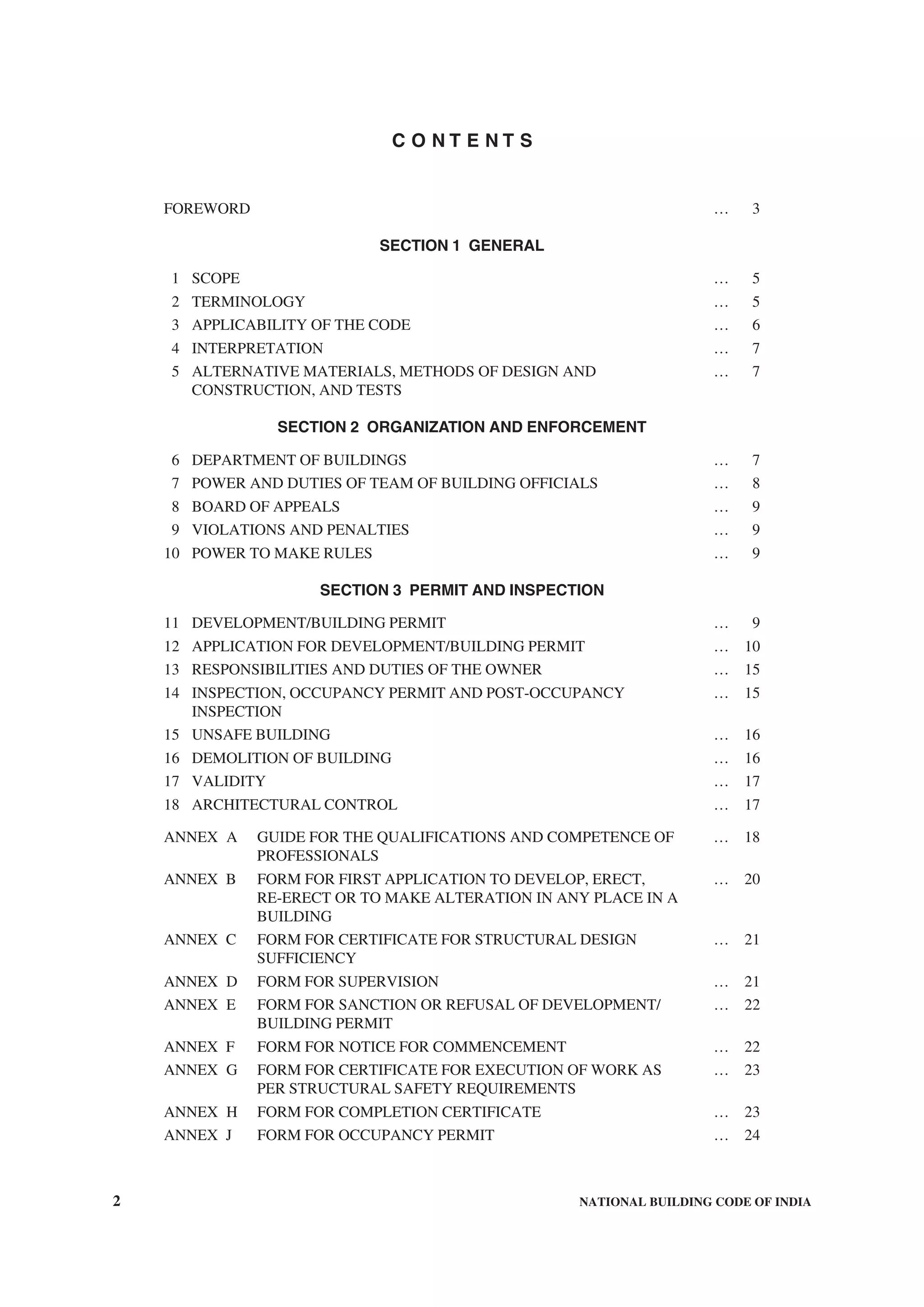 NATIONAL BUILDING CODE- SP7 | PDF