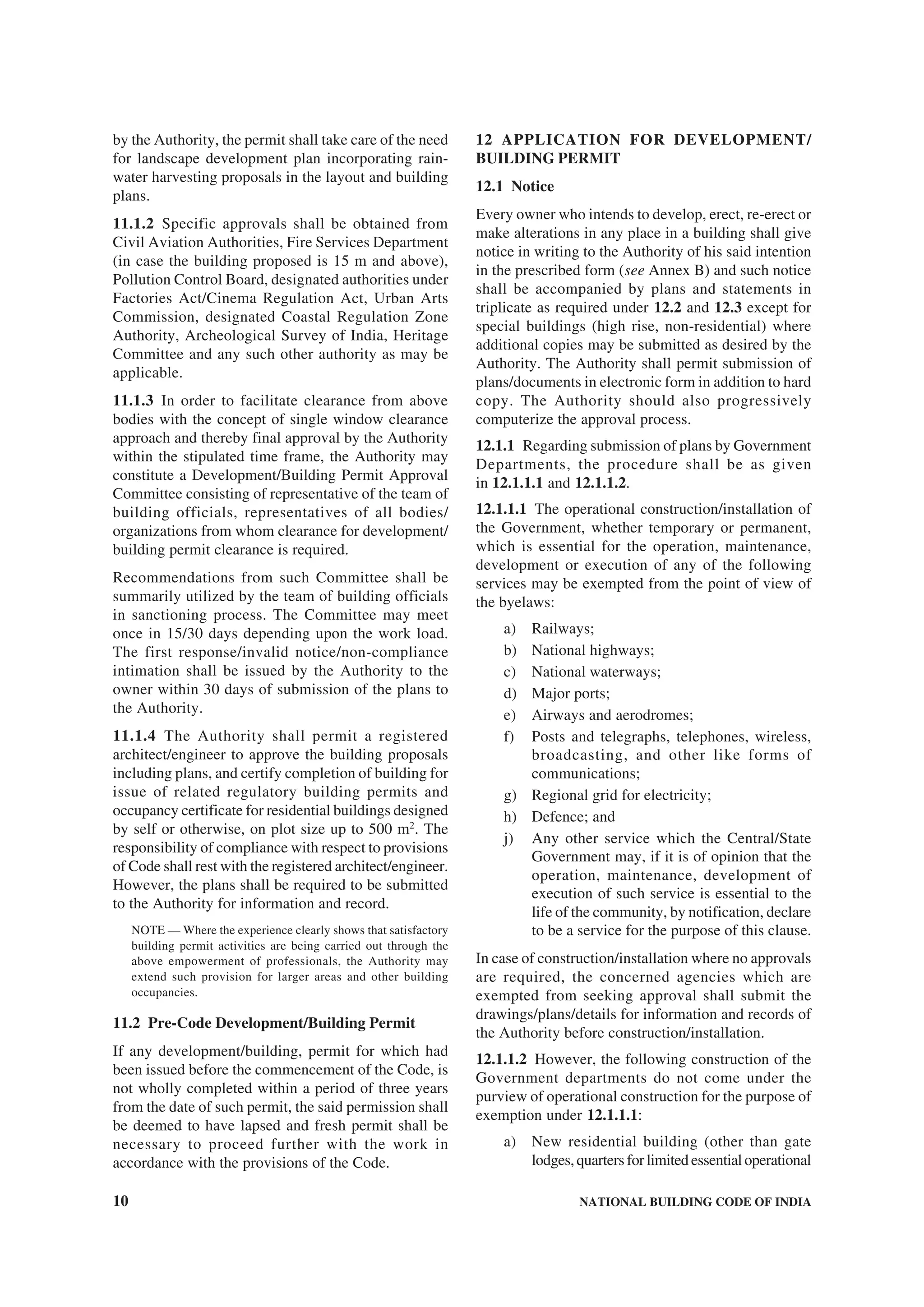 NATIONAL BUILDING CODE- SP7 | PDF