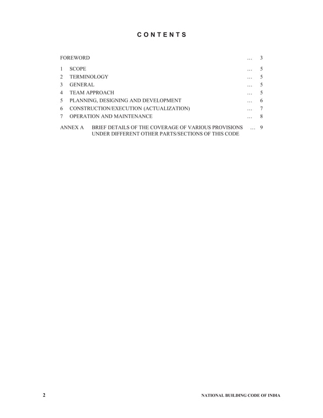 NATIONAL BUILDING CODE- SP7 | PDF