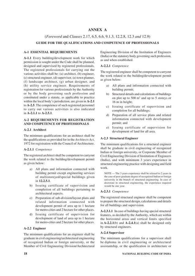 NATIONAL BUILDING CODE- SP7 | PDF