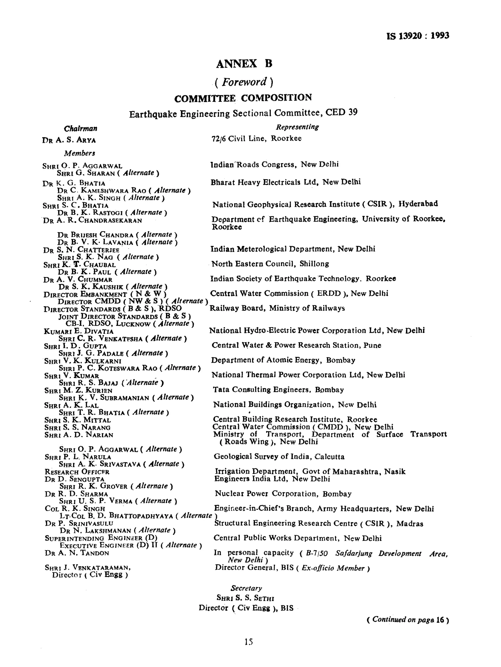 Is.13920.1993 ductile detailing of reinforcement | PDF