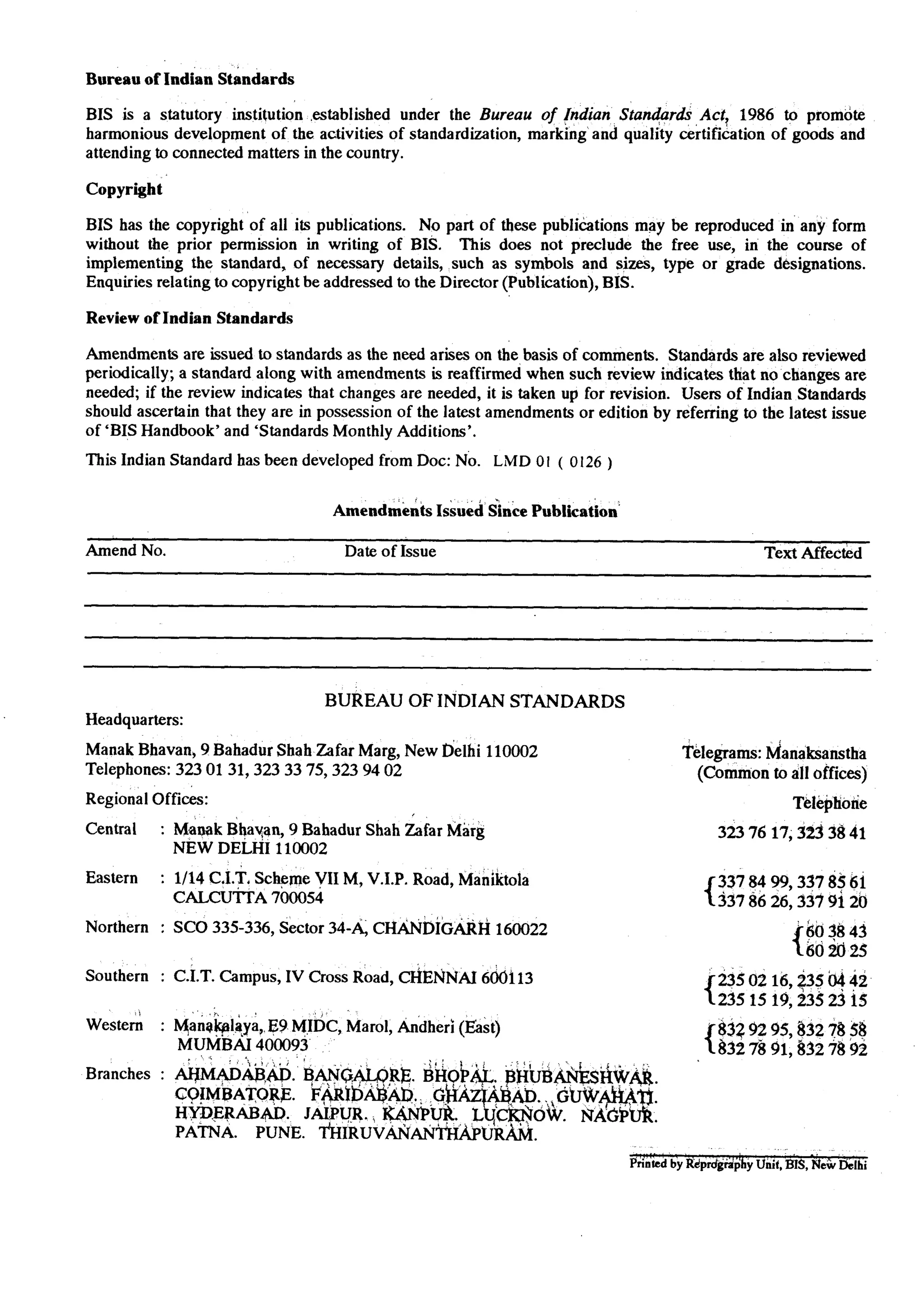 Is 2102.1.1993 general tolerance | PDF