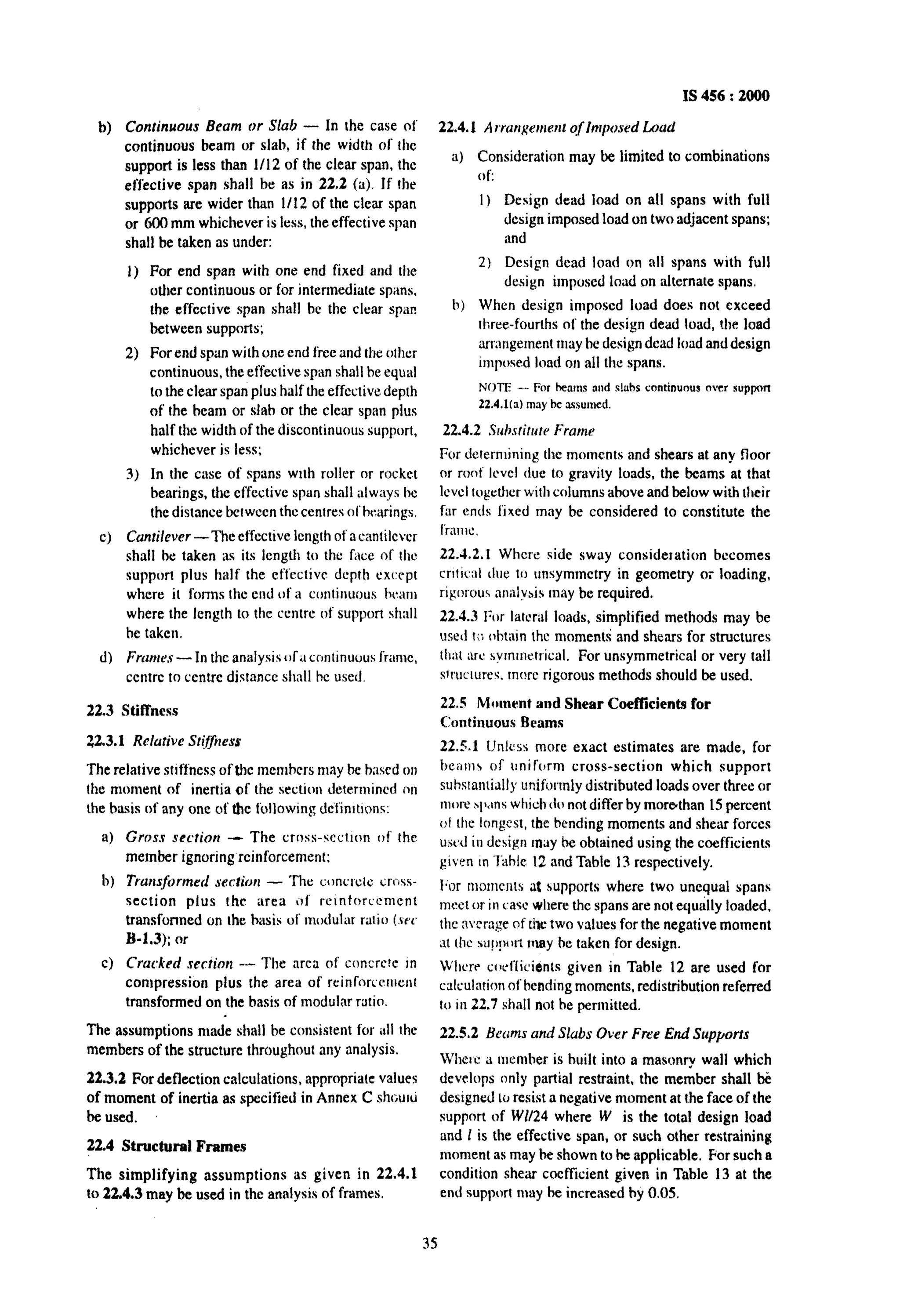 Is.456-2000 | PDF