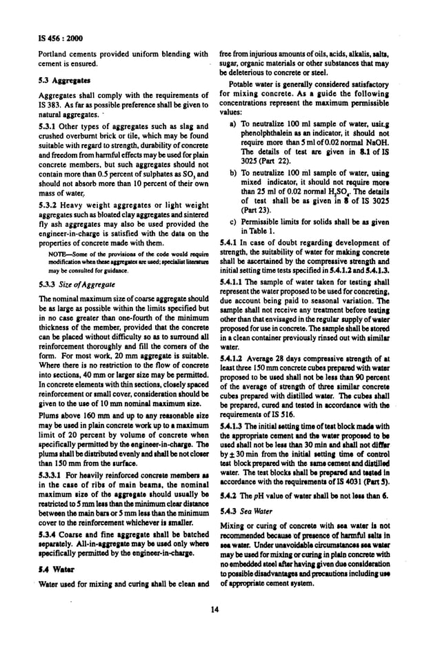 Is.456-2000 | PDF