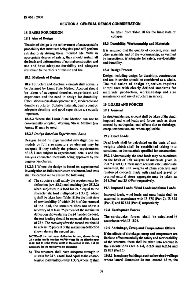 Is.456-2000 | PDF