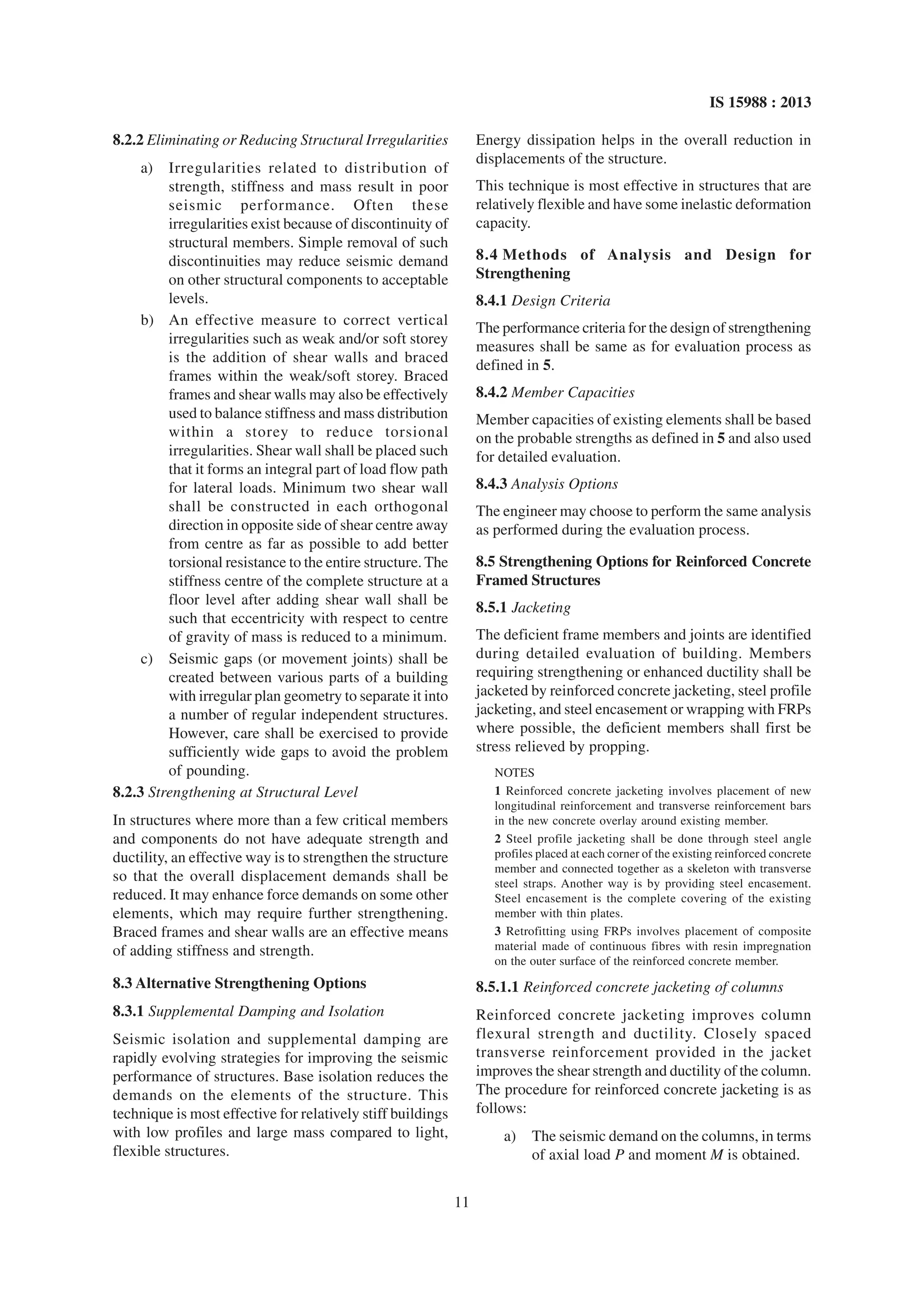 is.15988.2013 SEISMIC EVALUATION AND STRENGTHENING.pdf