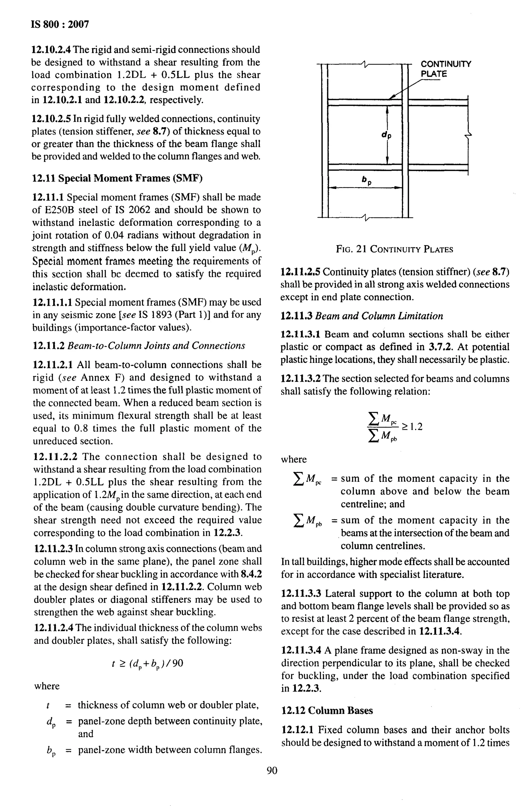 Is code steel structure design civil engineering | PDF