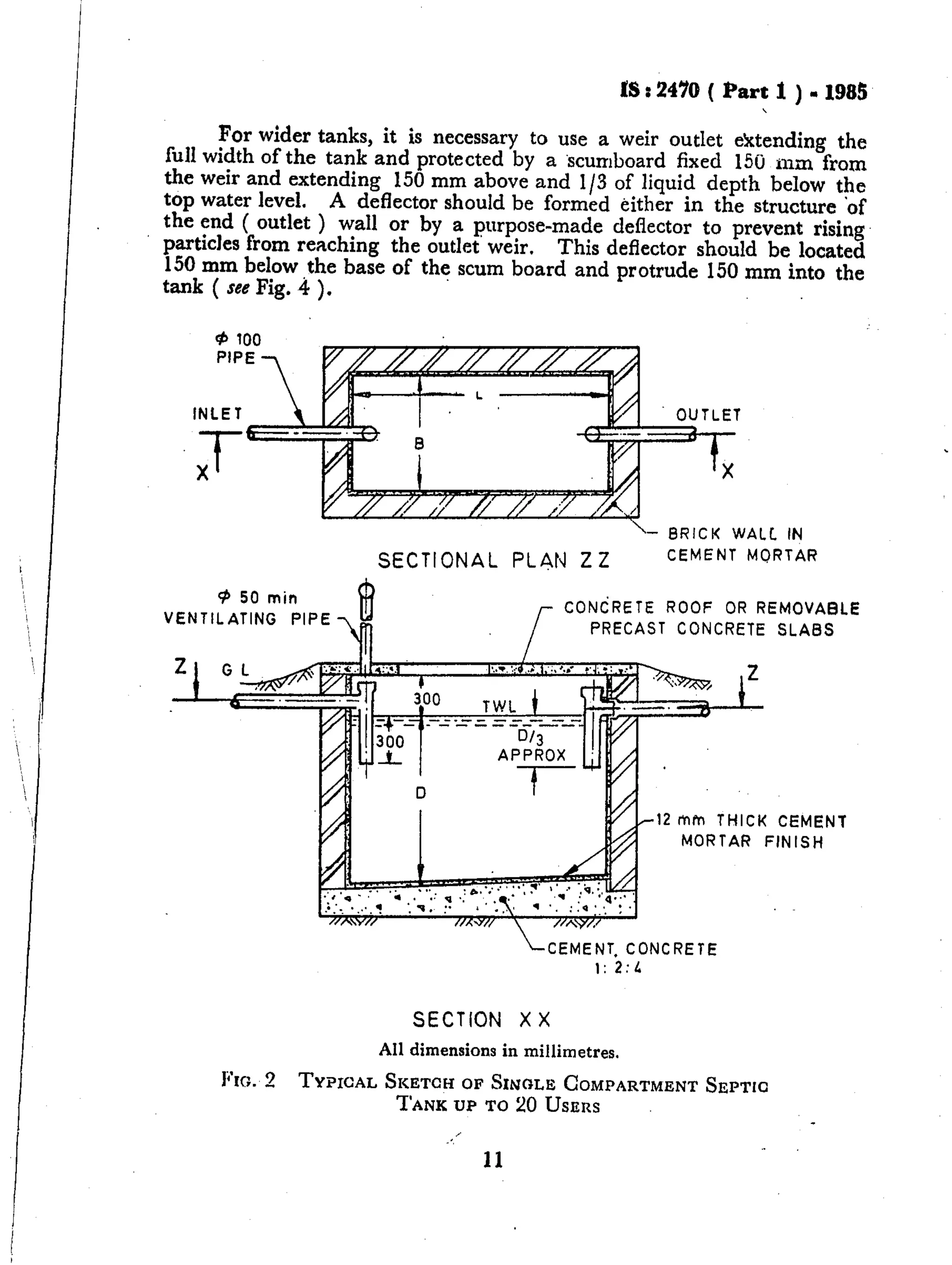 Is 2470-1-1985 | PDF