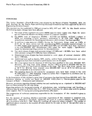 INDIAN STANDARD CODE NUMBER 4984 1995 pdf | PDF
