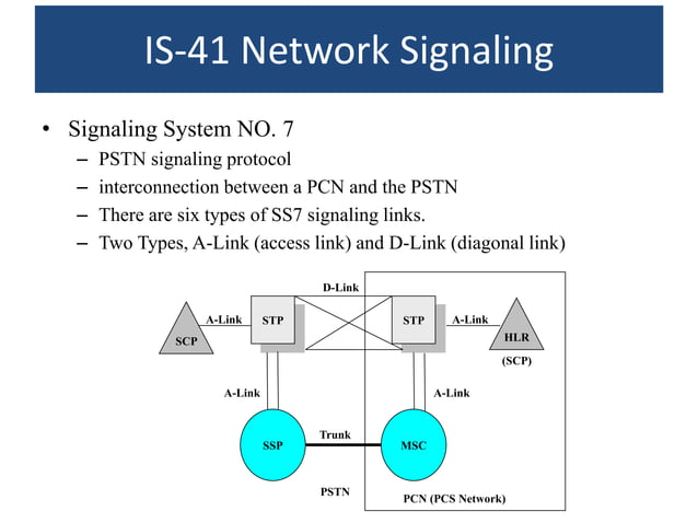Is 41 network signaling | PDF | Computer Networking | Computing
