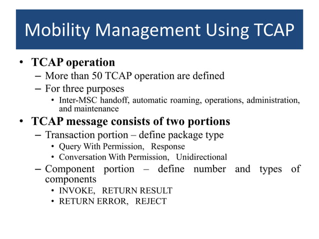 Is 41 network signaling | PDF | Computer Networking | Computing