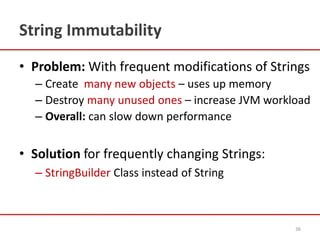 Introduction to Java Strings, By Kavita Ganesan | PPTX