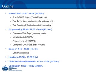 IS-ENES COMP Superscalar tutorial | PPT