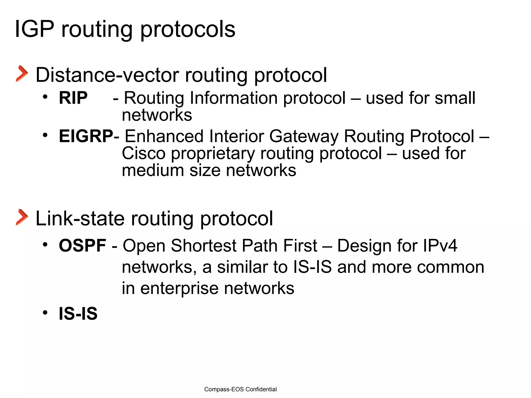 An Intoroduction To The Is Is Igp Routing Protocol Ppt Computer Networking Computing